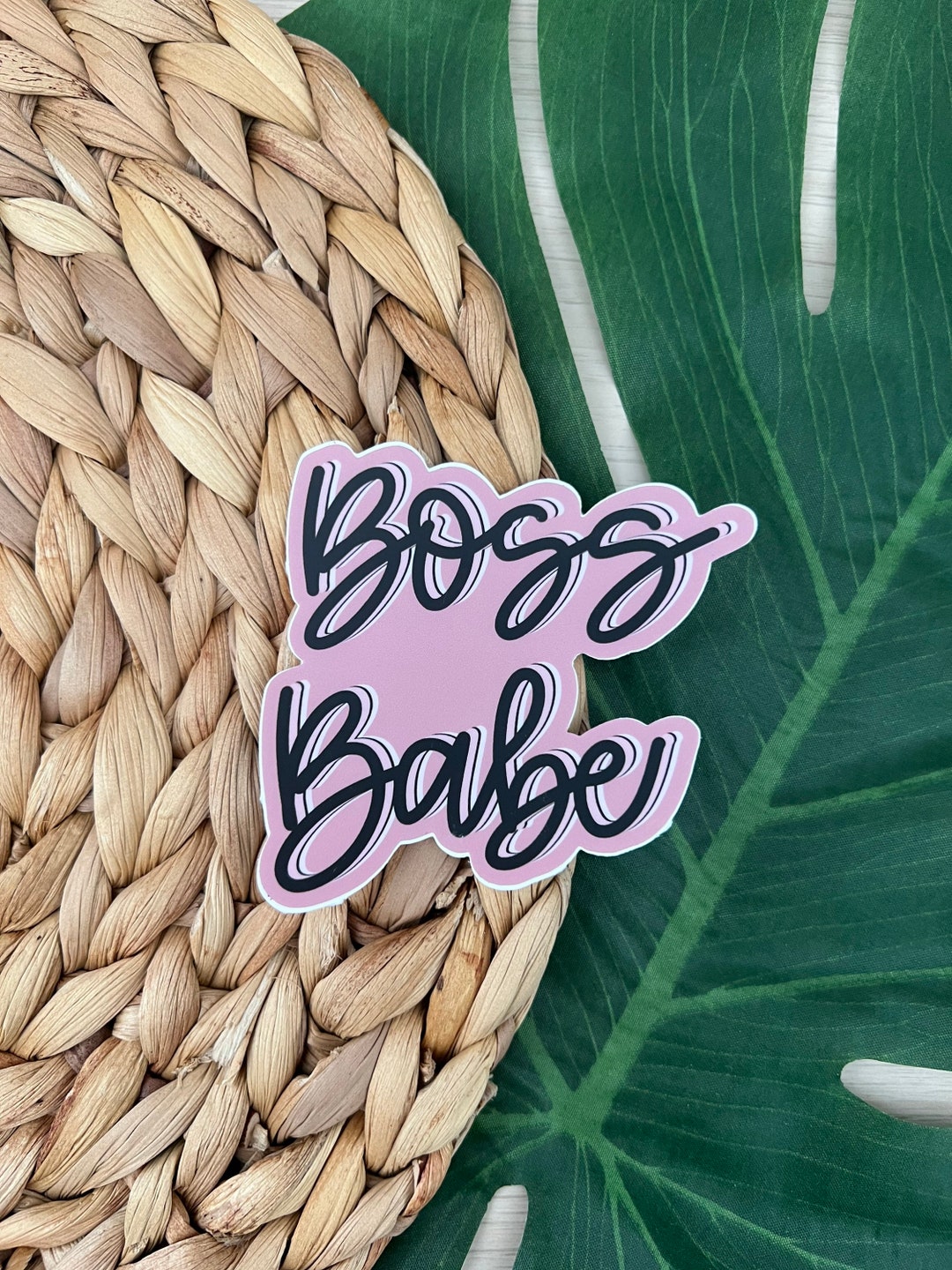 Boss Babe Sticker Boss Babe Weatherproof Sticker Boss Babe Gift for Her ...