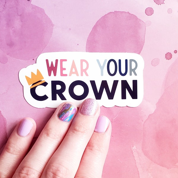 Crown Stickers - Etsy