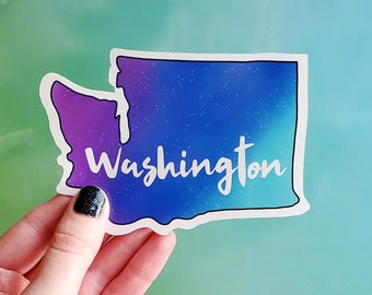 Washington State Stickers - Etsy
