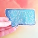 Montana Sticker Pack Montana Stickers Adventure Stickers MT - Etsy