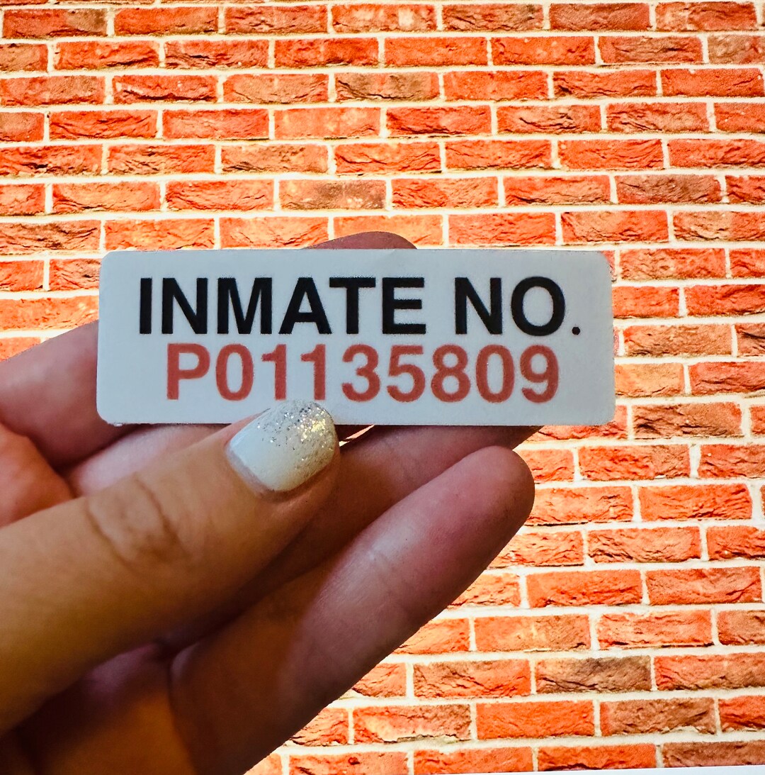 Trump Inmate Vinyl Sticker | Laptop Sticker | Anti Trump Sticker ...