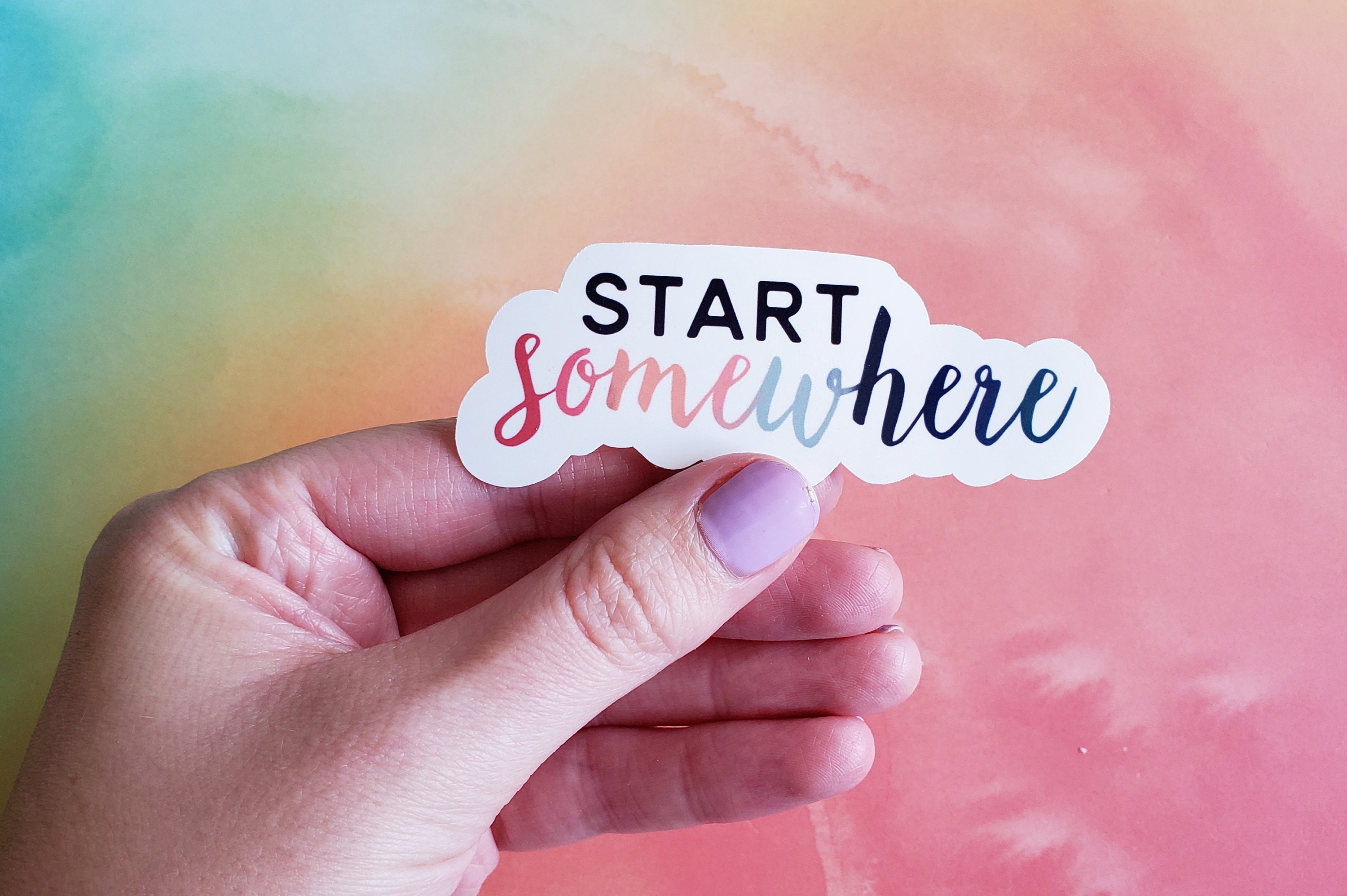 Positive Affirmation Sticker Pack Positivity Sticker Pack | Etsy