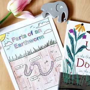 Printable Earthworm Study Unit for Kids: Fun and Educational Resources ...