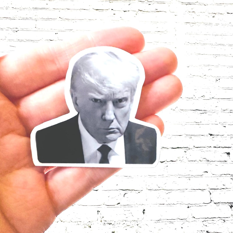 Trump Mugshot Decals - Etsy