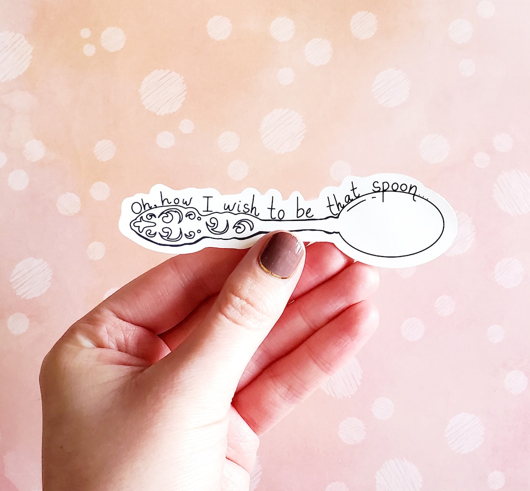 Bridgerton Spoon Vinyl Sticker, Daphne and Simon, Duke of Hastings ...