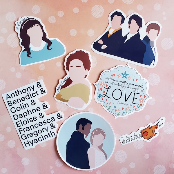 Bridgerton Stickers - Etsy