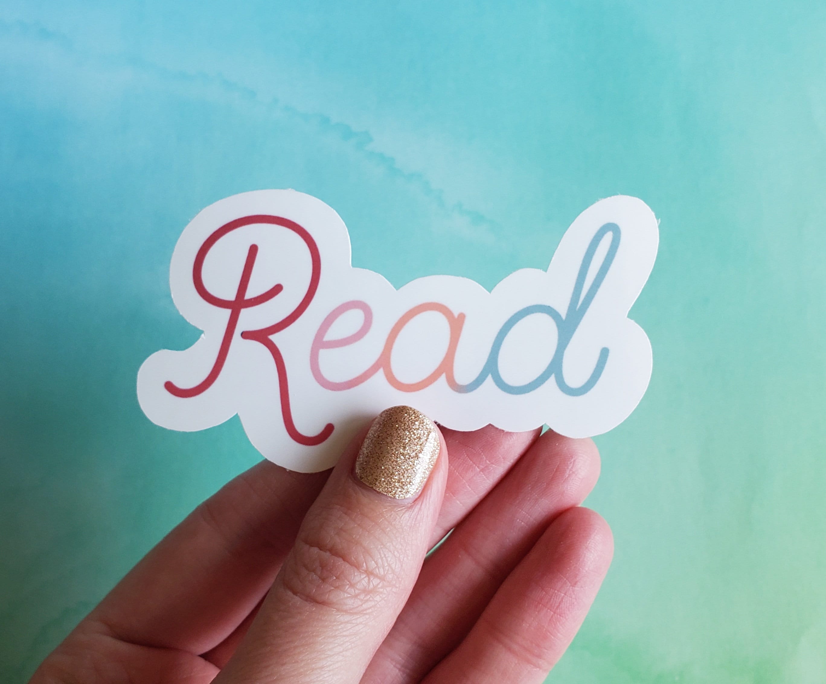 HUGE Reading Sticker Pack Book Nerd Sticker Pack Cute - Etsy