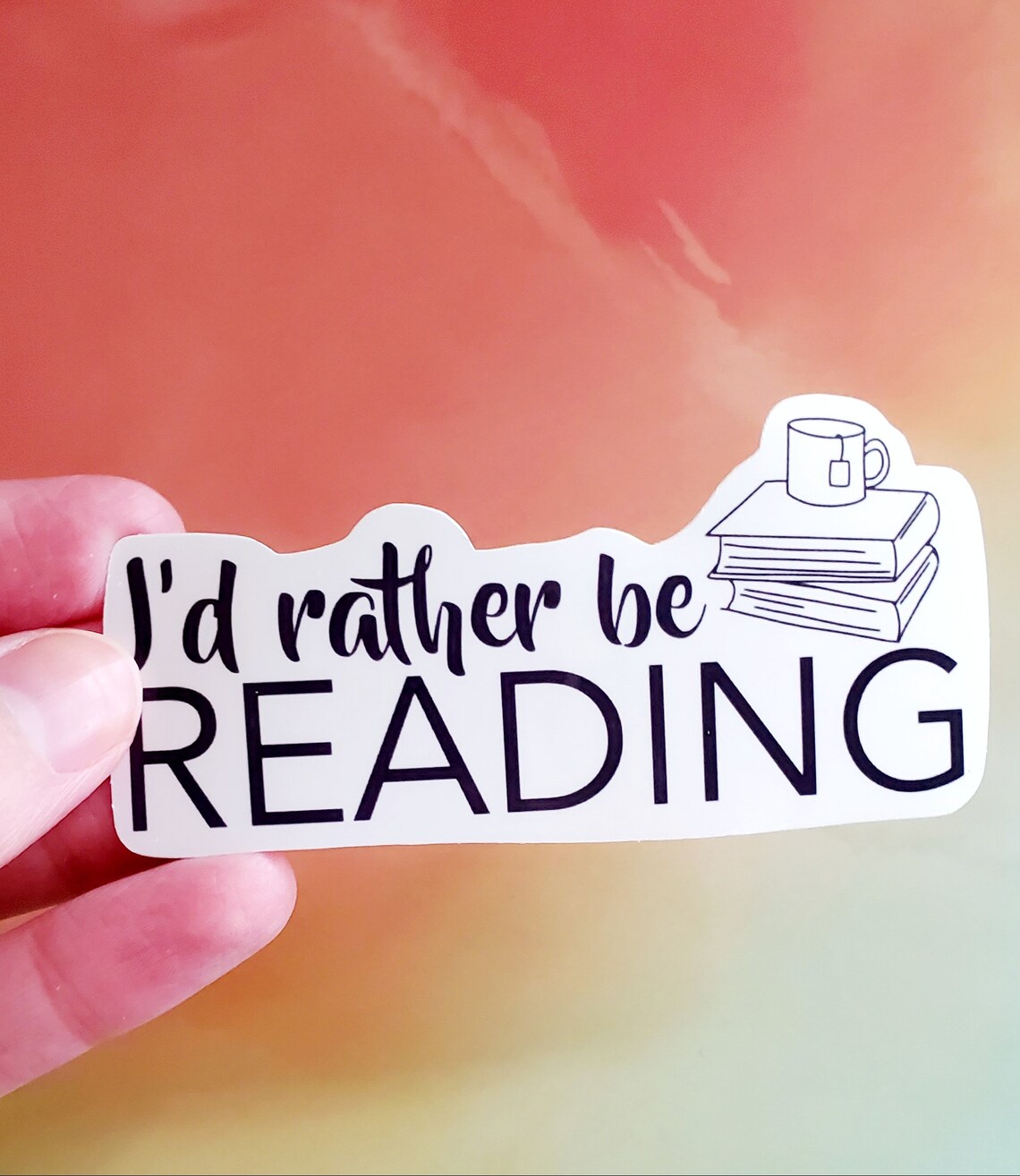 Reading Stickers Reading Stickers for Planner Book Stickers | Etsy