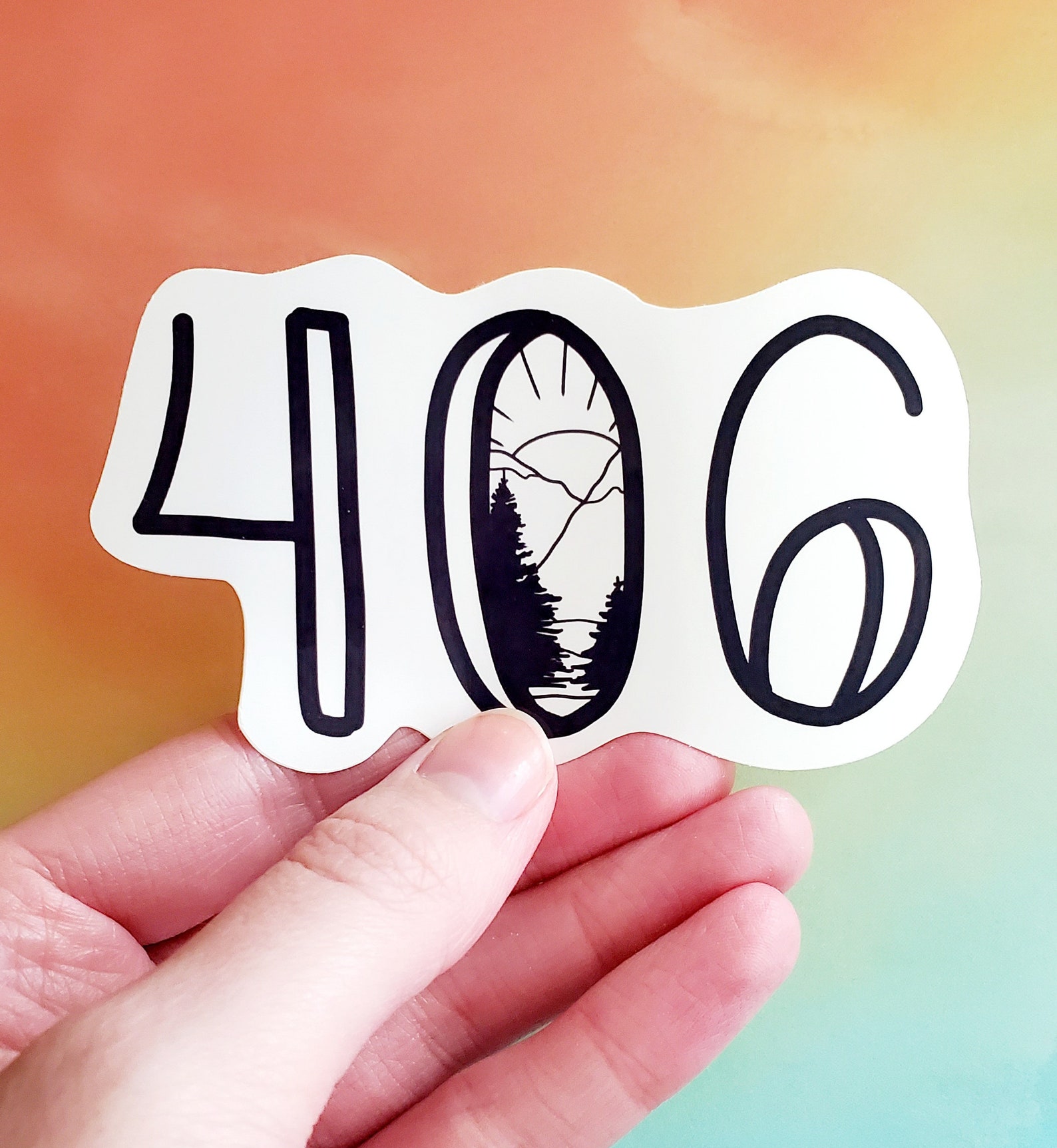 Montana Sticker Pack Montana Stickers Adventure Stickers MT | Etsy