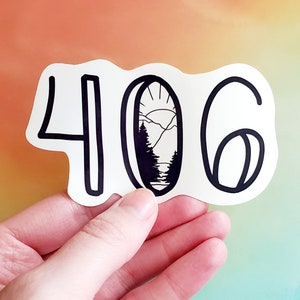 Montana Sticker Pack, Montana Stickers, Adventure Stickers, MT Stickers ...