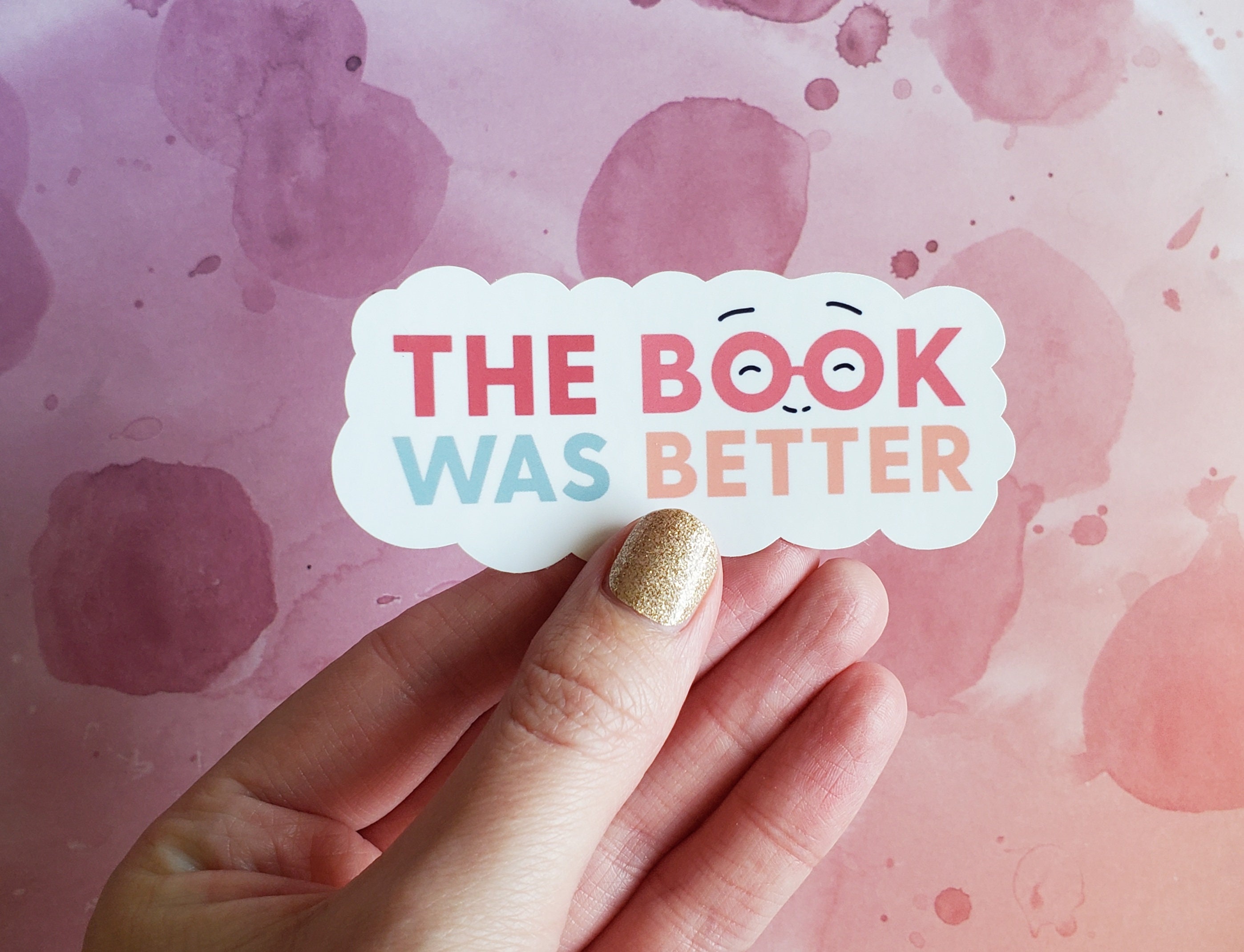 Reading Sticker Pack Book Nerd Sticker Pack Cute Stickers | Etsy