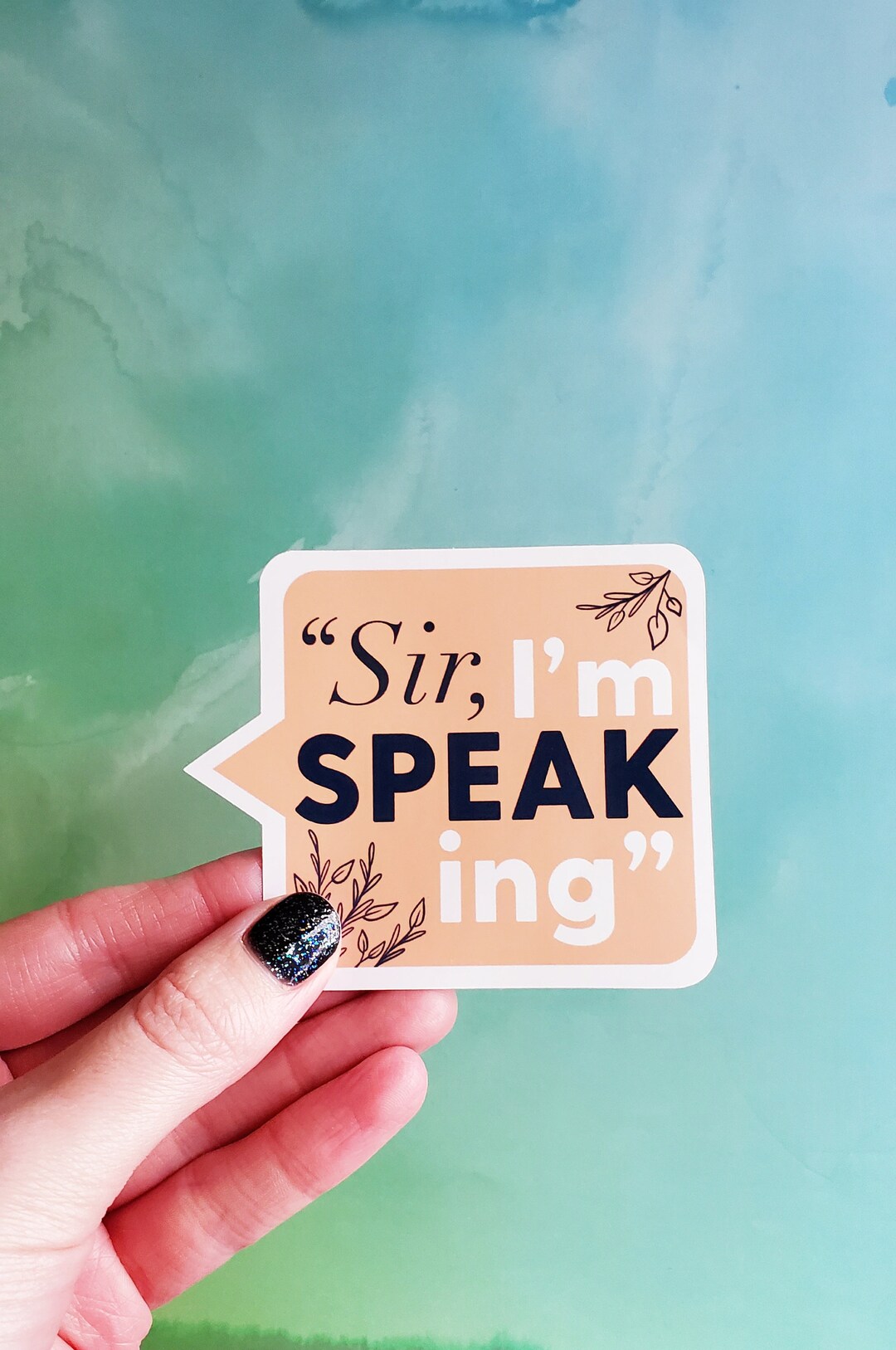 Sir, I'm Speaking Vinyl Sticker, Kamala 2024 Stickers, Harris Sticker ...