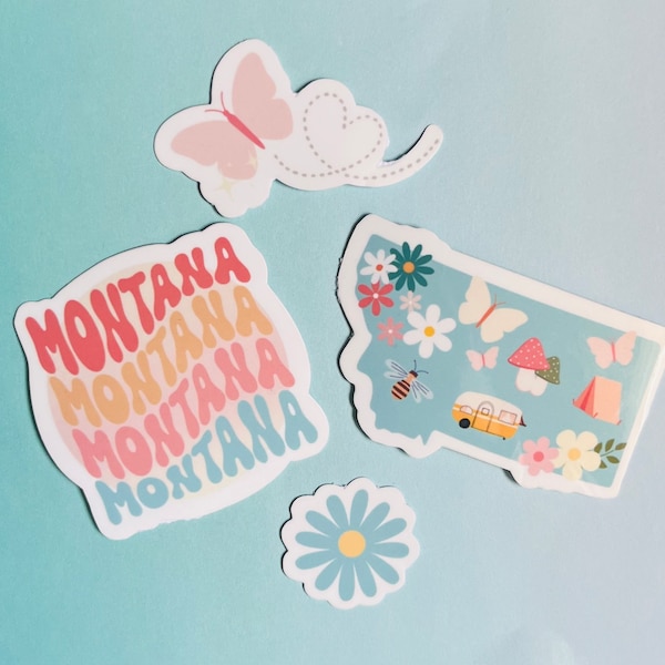 Montana Sticker - Etsy