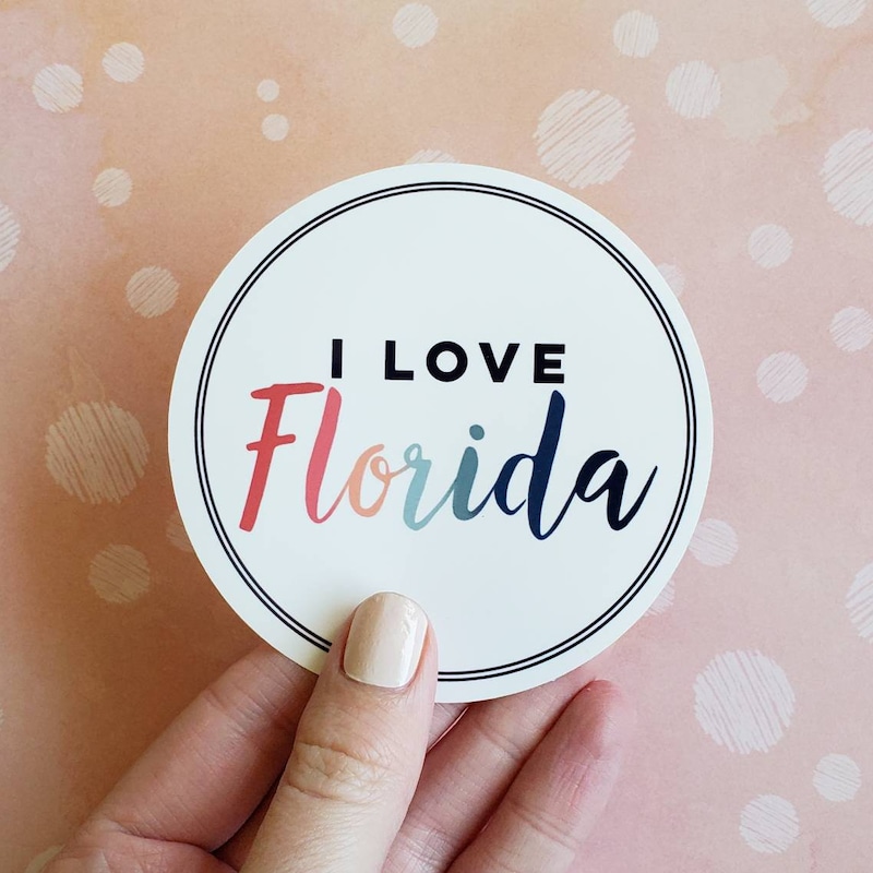 I Love Florida - Etsy