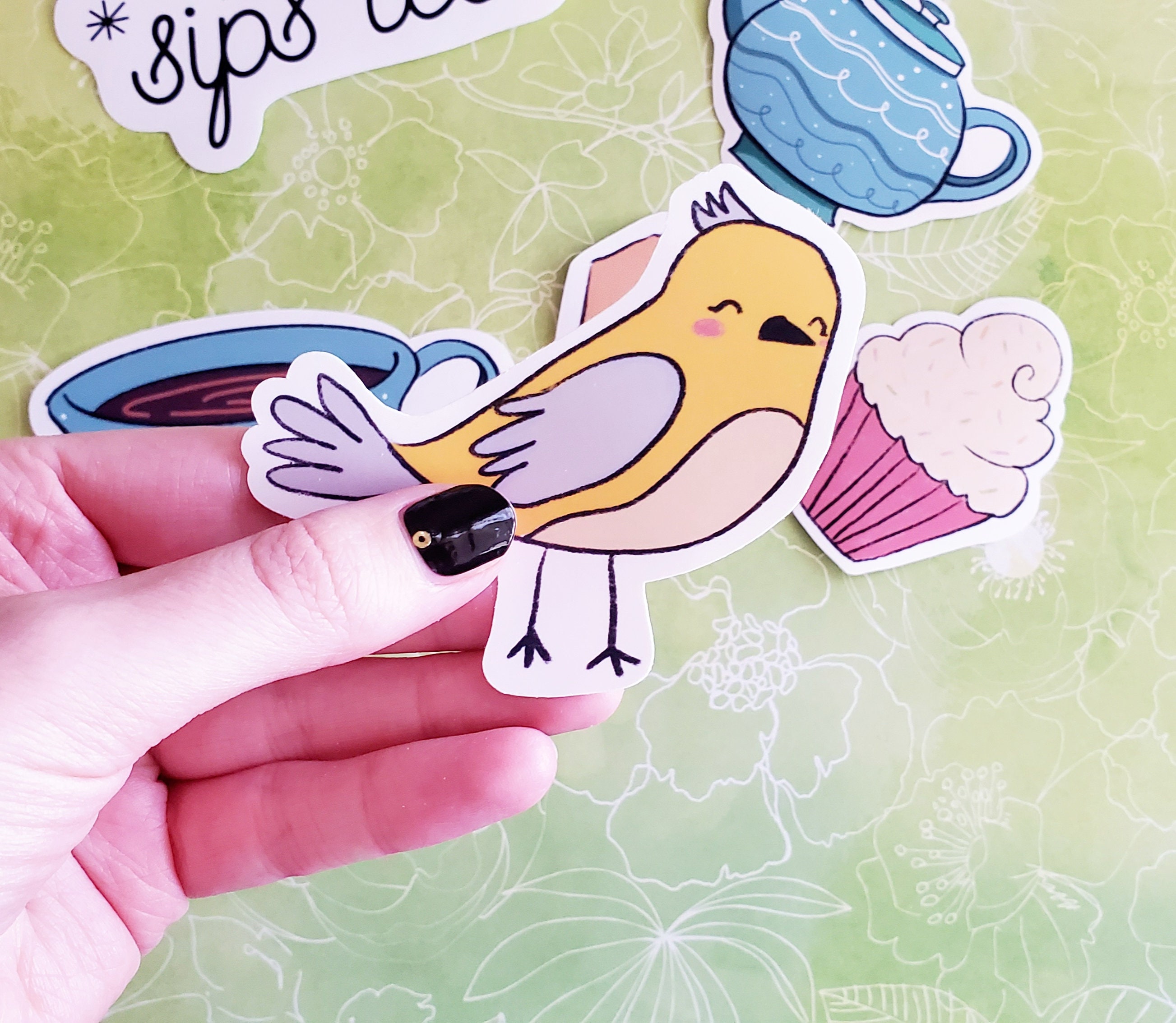 Tea Stickers Tea Stickers for Planner Tea Sticker Pack for - Etsy