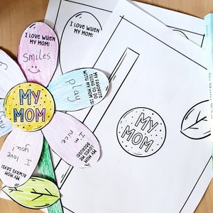 Printable Mother's Day Gift, Mother's Day Printable Craft, Printable ...