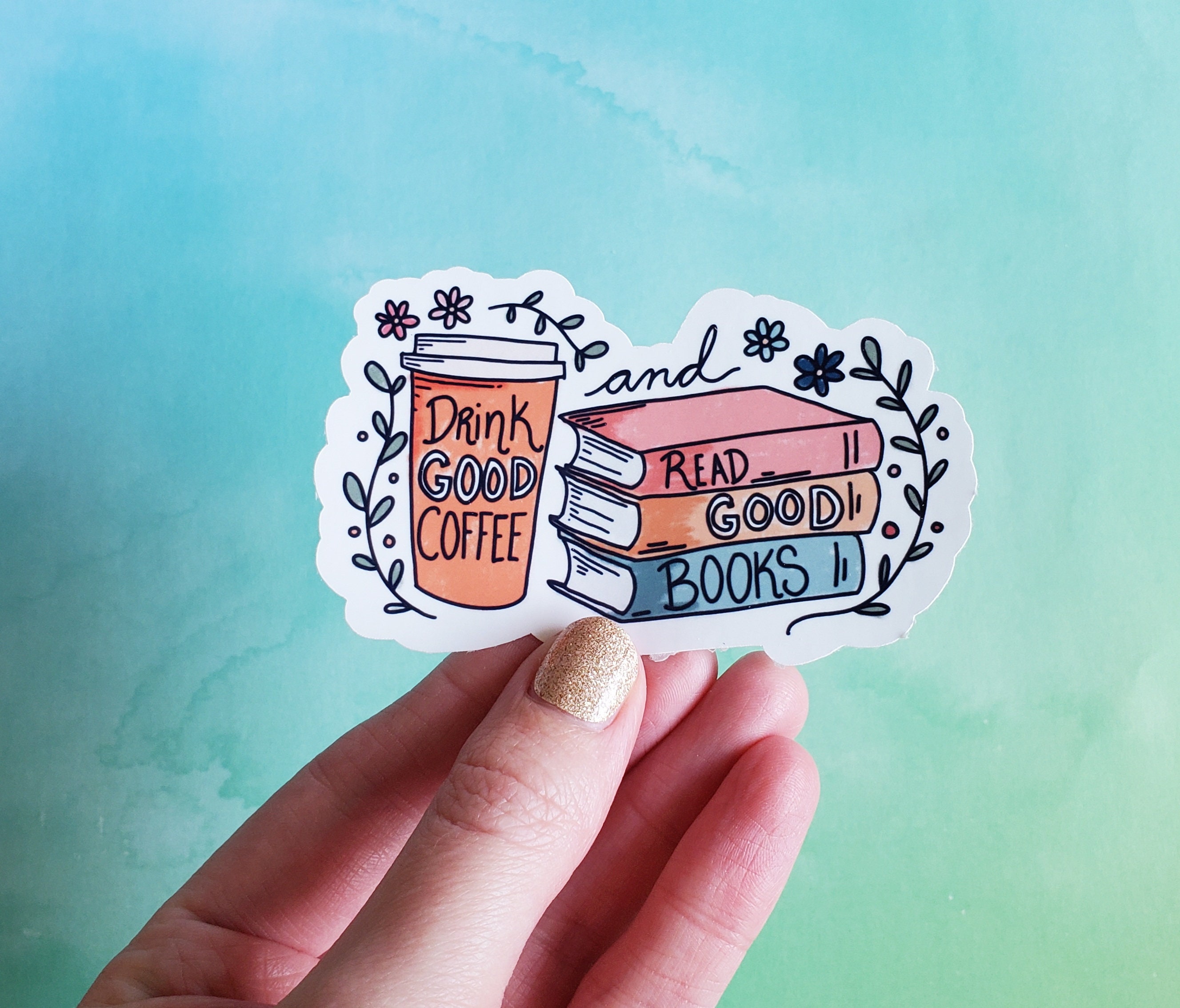 HUGE Reading Sticker Pack Book Nerd Sticker Pack Cute - Etsy