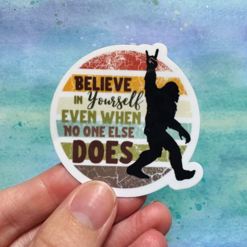 Sasquatch Sticker - Etsy