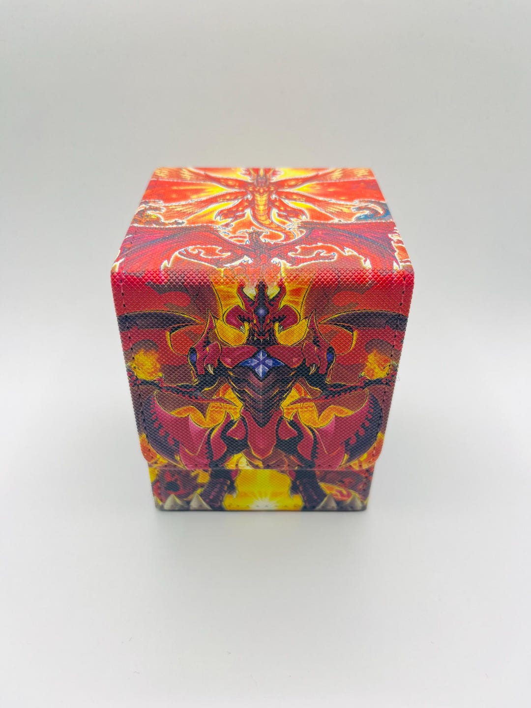 TCG Deck Box Yugioh Red Supernova Dragon Duel Monster Jack Atlas ...