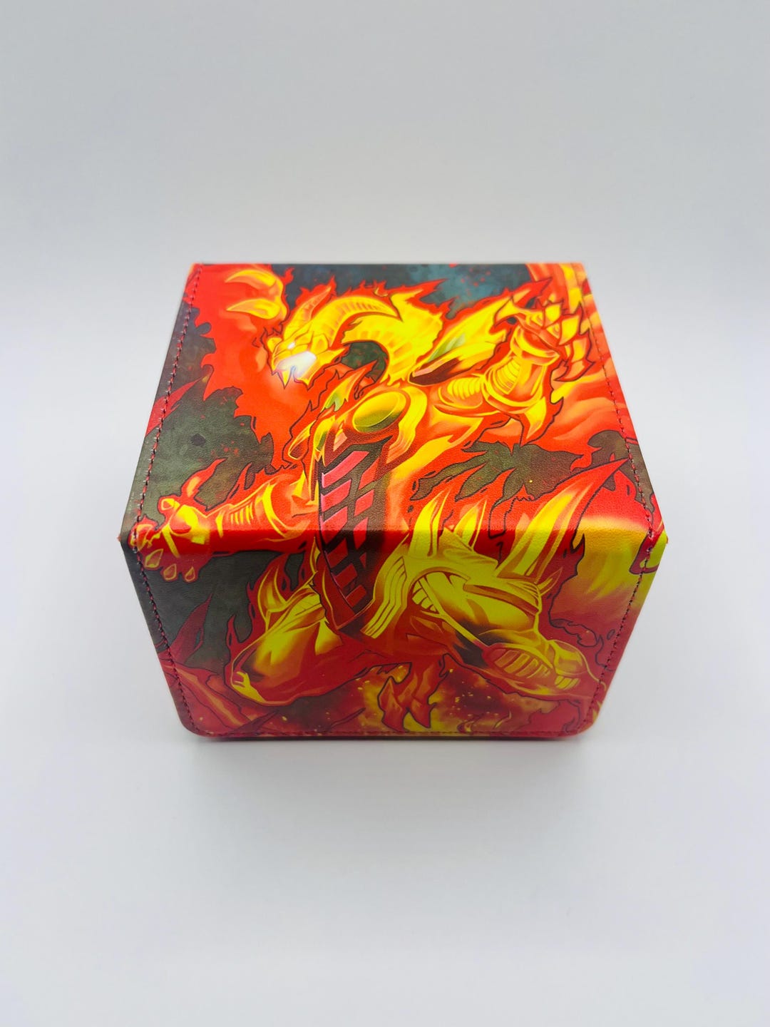 Red Dragon Archfiend TCG Deck Box - Magnetic Trading Card Game ...