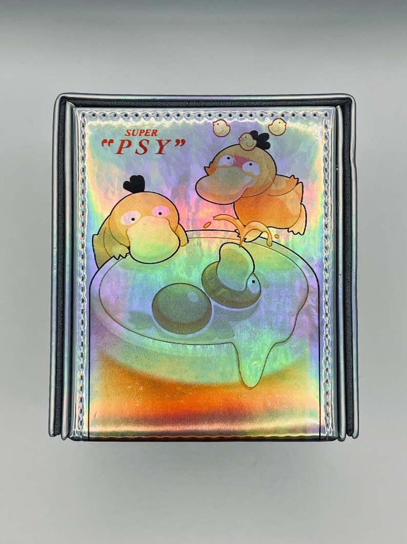 TCG Deck Box Pokémon Psyduck Asahi Beer Drink Psy Fits 80 Cards - Etsy