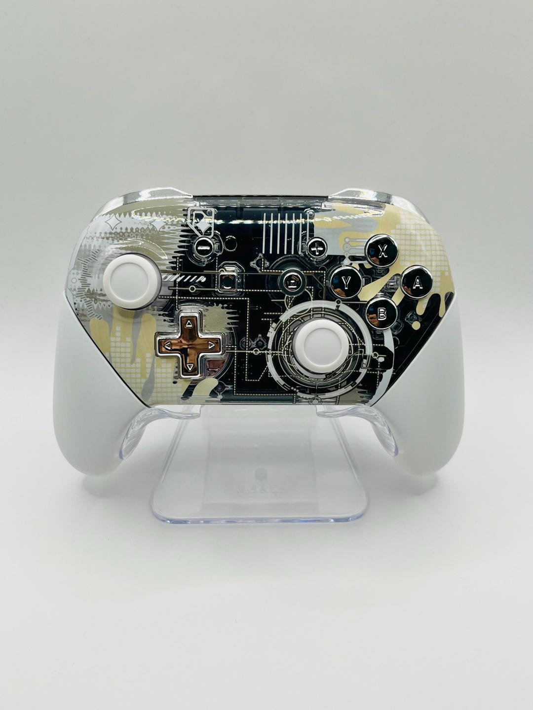 Custom Nintendo Switch Pro Controller Mecha Cybernetic | Custom Shell ...