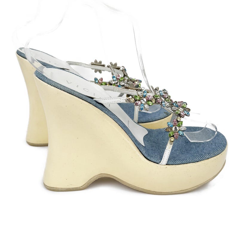 Platform Wedges Vintage - Etsy