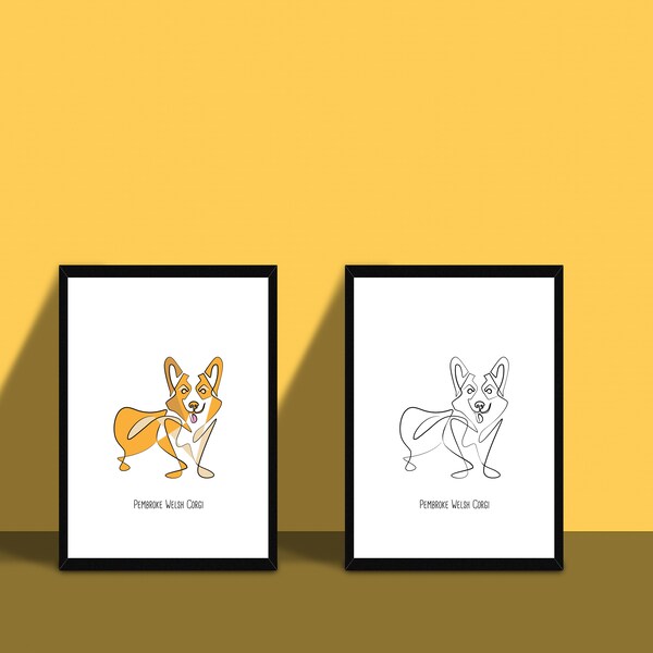 Welsh Corgi Dog - Etsy