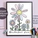 Spring Easter Gratitude Printable Activity Poster , Practice Self Care ...