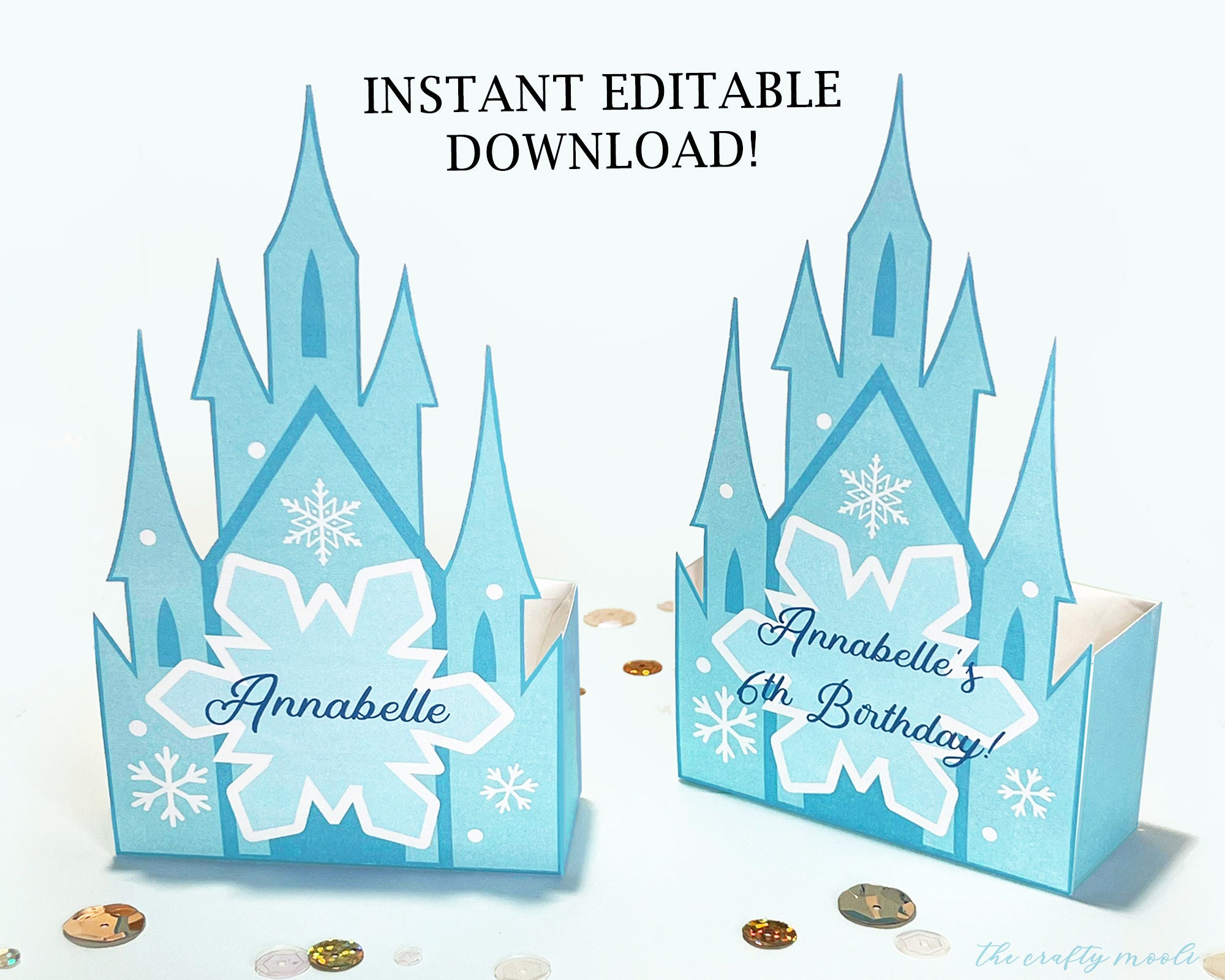 Frozen Castle Template