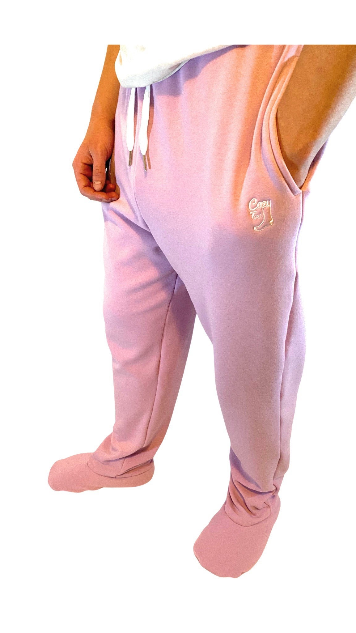 Cozy Toes Footed Sweatpants Feet Lined with Premium Sherpa | Etsy