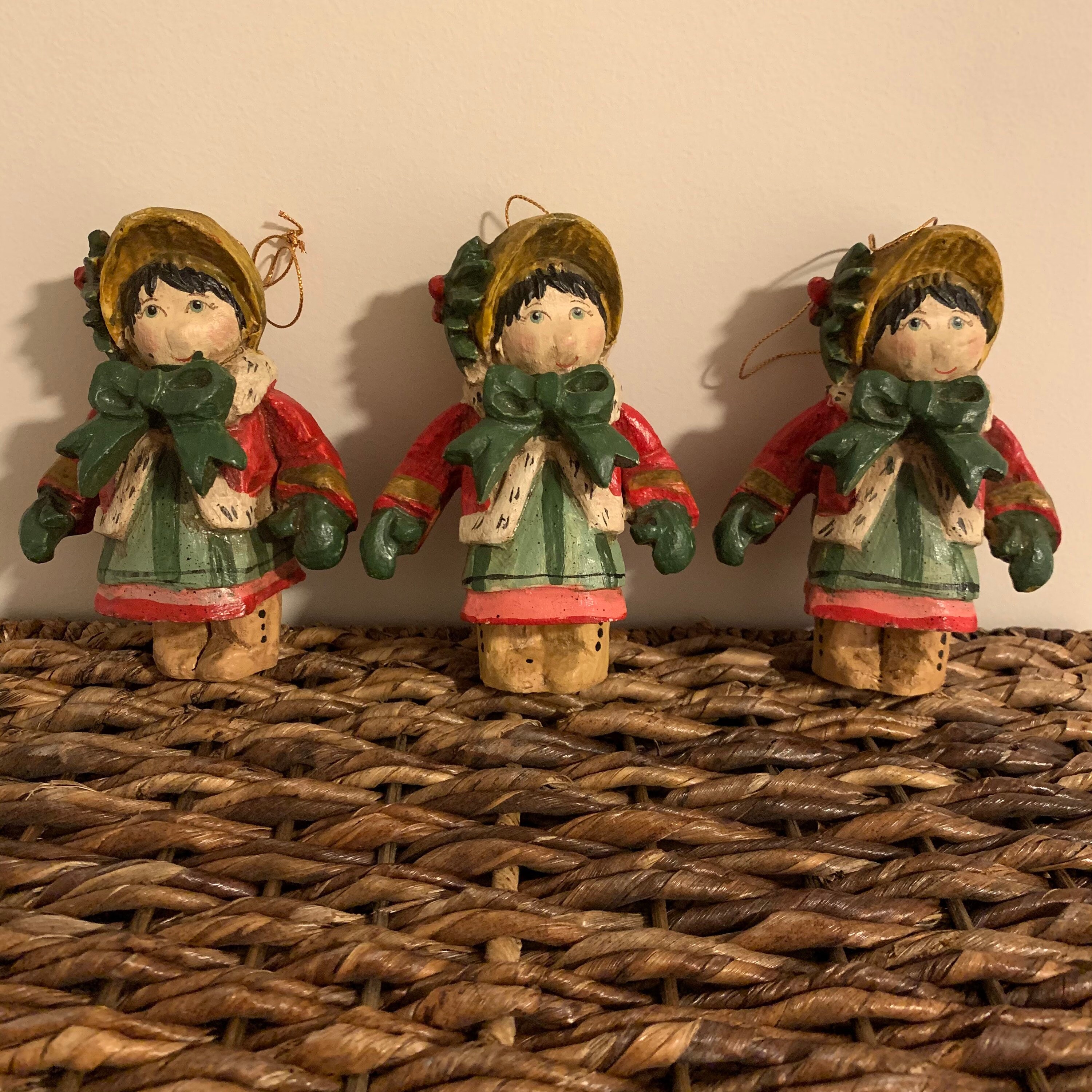 Vintage House of Hatten 1991 Victorian Girl Ornament - Etsy