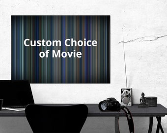 Movie Barcode Custom - Etsy