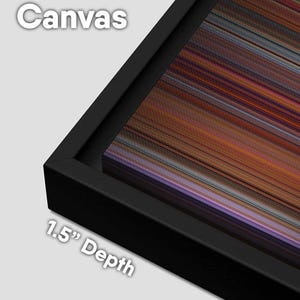 Custom Movie Barcode - Canvas or Poster, Cinemaframed, Movie Lover Wall ...