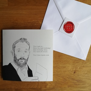 Alex Horne Taskmaster Birthday Card - Etsy