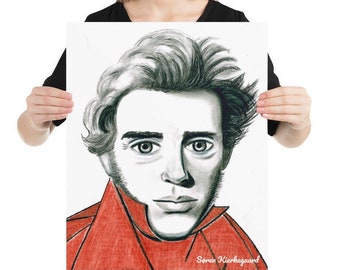 Kierkegaard Poster - Etsy