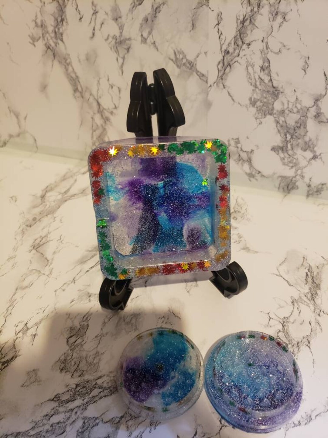 Artisanal Resin Ashtray Unique Handcrafted Smoking Accessory. - Etsy