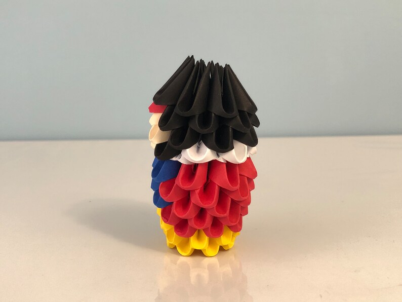 Princess Cartoon Figurines 3D Origami snow White Cinderella - Etsy