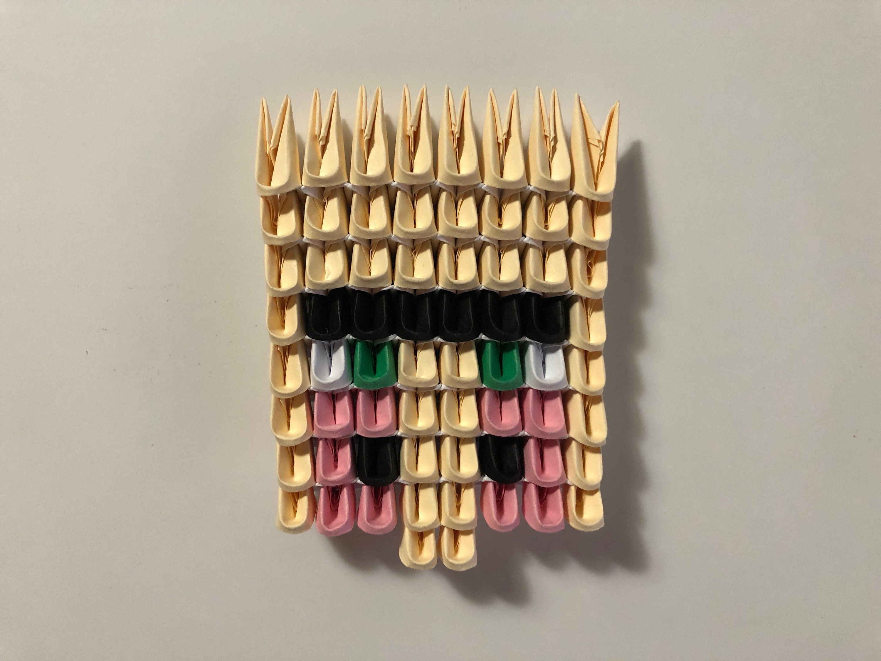 Minecraft Character & Animal Magnets 3D Origami diamond Steve, Alex ...