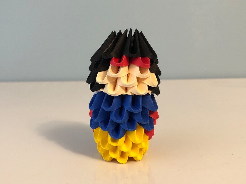 Princess Cartoon Figurines 3D Origami snow White Cinderella - Etsy