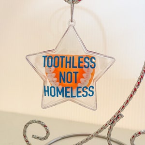 Toothless Not Homeless - Christmas Ornament - Etsy