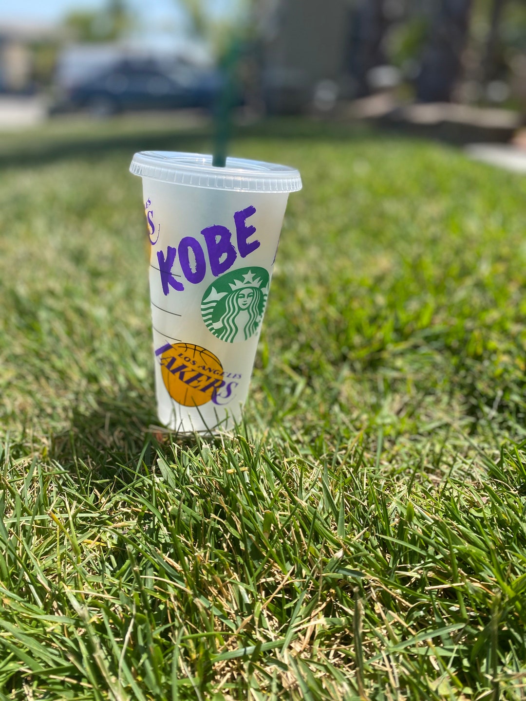 Los Angeles Lakers Starbucks Cold Cup Perfect for a 2020 NBA - Etsy