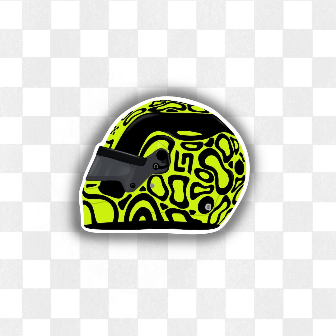 Lando Norris 2024 Helmet Sticker, Waterproof Vinyl Sticker, Lando ...