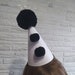 Pierrot Costume Pierrot Hat Clown Costume Clown Hat Black and White Hat ...