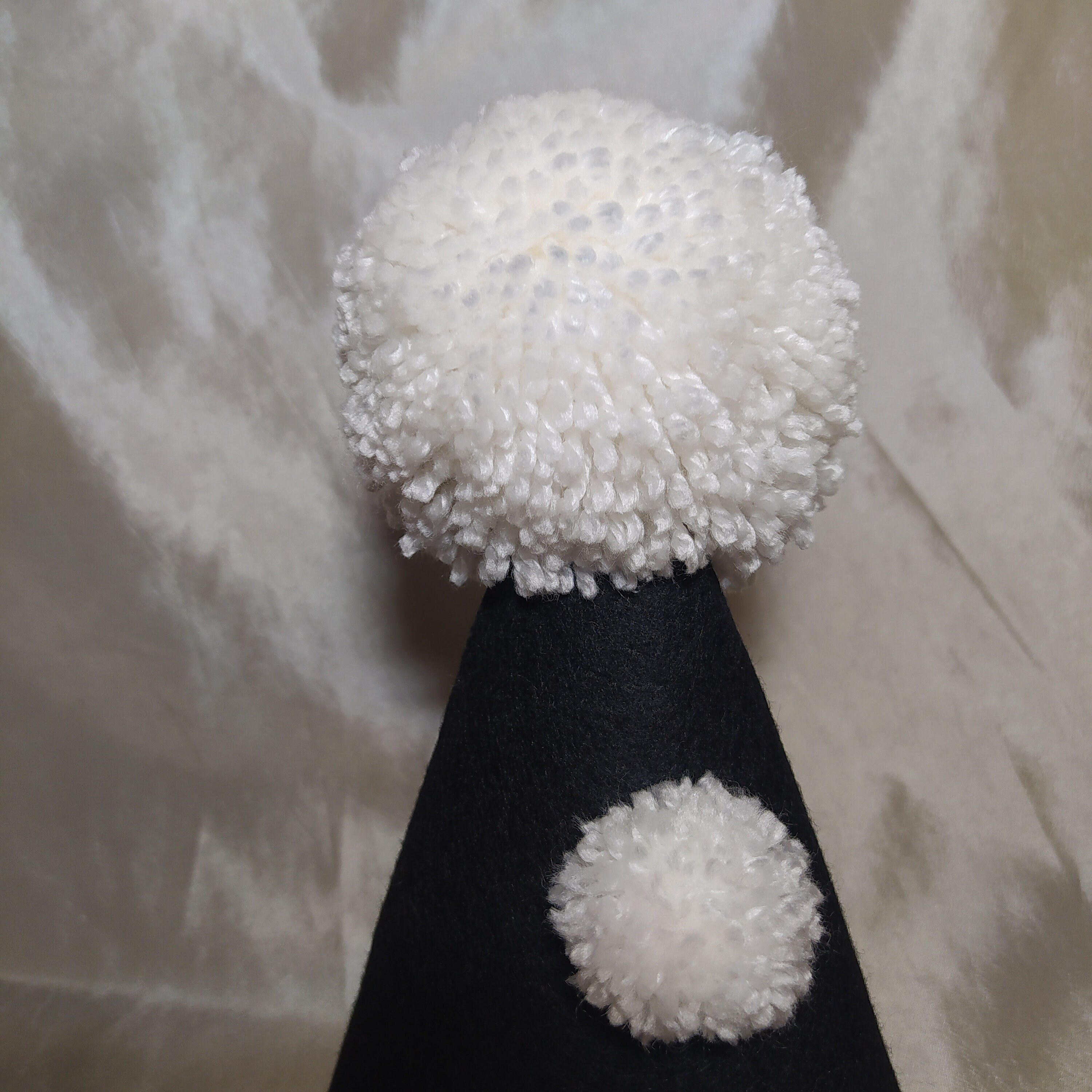 Black and White Clown Hat Terrifier Pierrot Hat Pierrot - Etsy