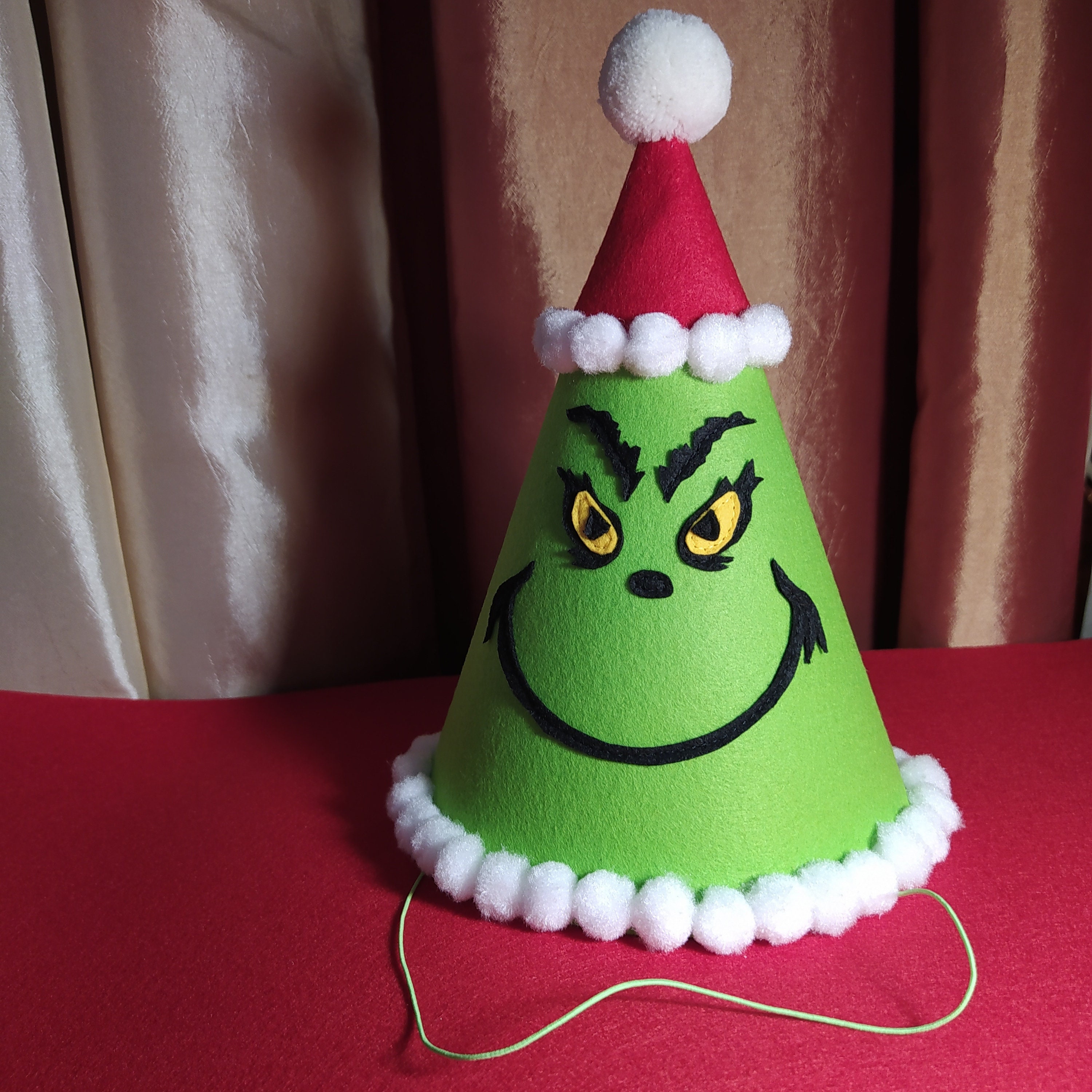 Grinch Hat Grinch Costume Grinch Christmas Decorations Grinch Birthday ...