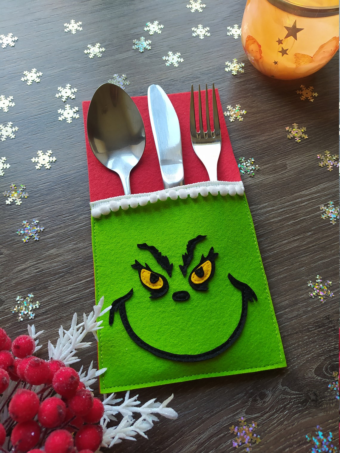 Grinch Plates Grinch Christmas Decoration Grinch Table Runner Grinch ...