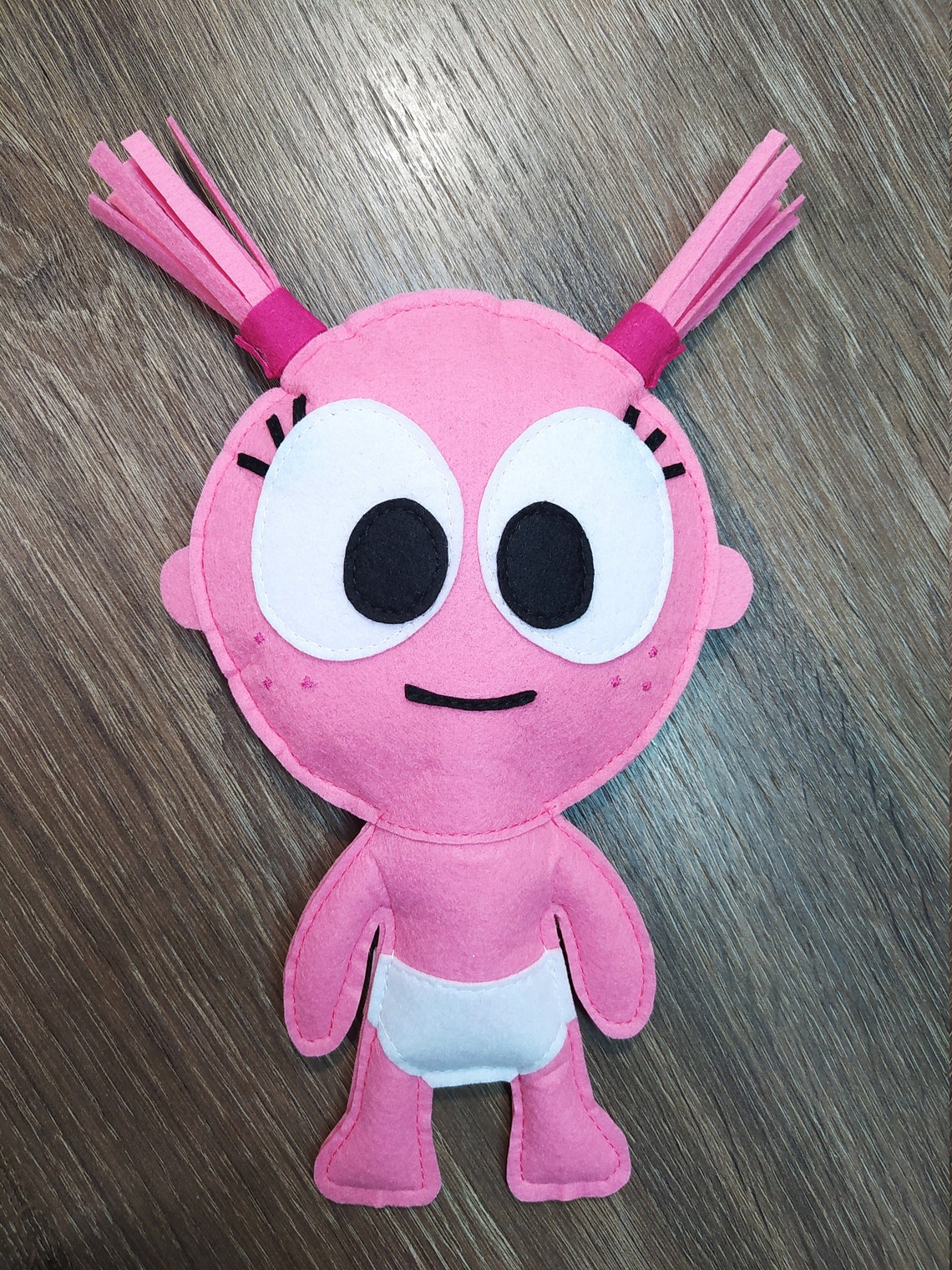 Baby TV toy GooGoo GaaGaa toy Gaa Gaa felt doll Baby First TV - Etsy ...