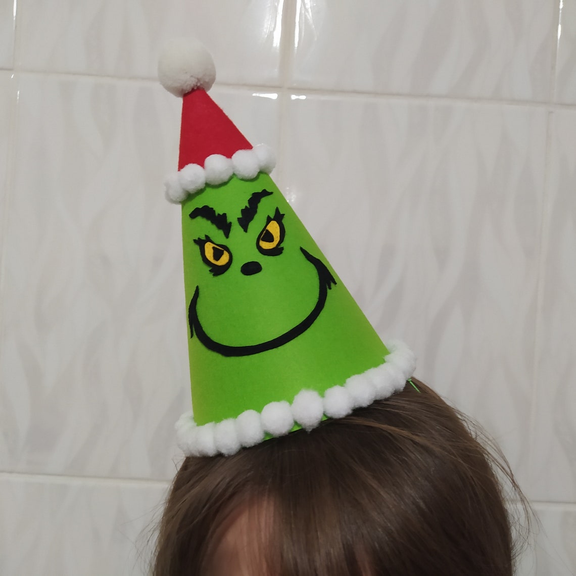 Grinch Hat Grinch Costume Grinch Christmas Decorations Grinch Birthday ...