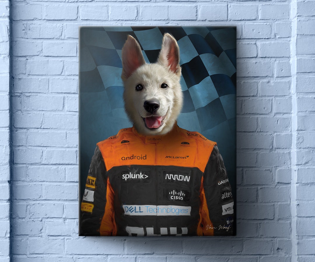 Mcfuren, Formula 1 Fan Gift Art, Funny Pet Lover Gift, F1 Driver Team ...